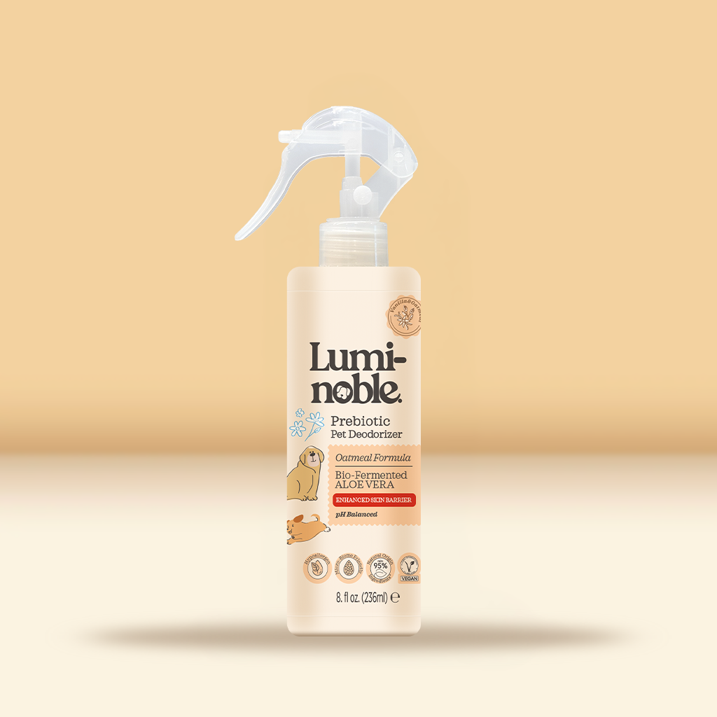 Prebiotic Dog Deodorizer Spray – Odor Neutralizer with Aloe & Oatmeal ...